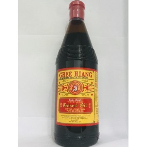 GHEE HIANG MINYAK BIJAN 700ML 义香GHEE HIANG 纯正麻油